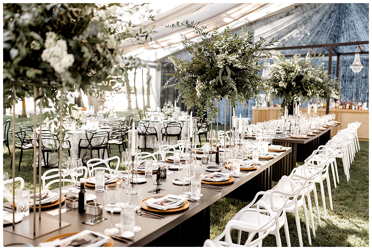 Marina & Brett || A Chic Black & White Wedding on the Eastern Shore - Something Vintage