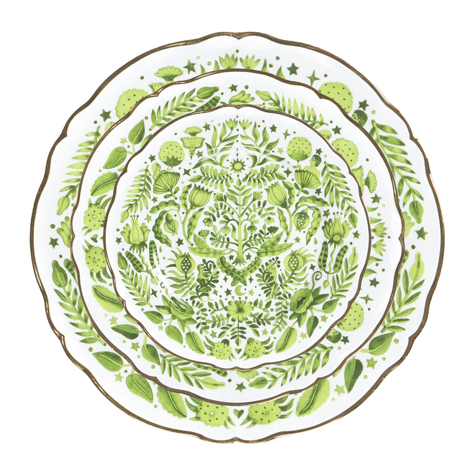 Bitossi_Green_Set - Something Vintage
