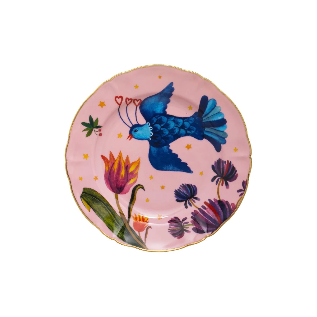 mavis-bird-salad-plate - Something Vintage