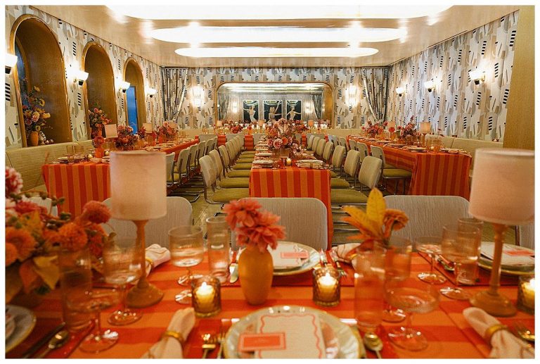 Verona Sunset Event Decor Ideas || Color of the Year 2024