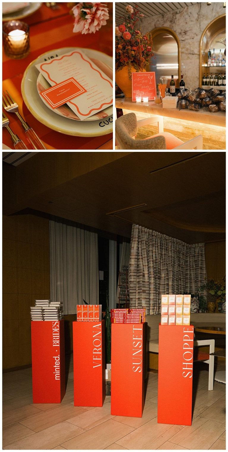 Verona Sunset Event Decor Ideas || Color of the Year 2024