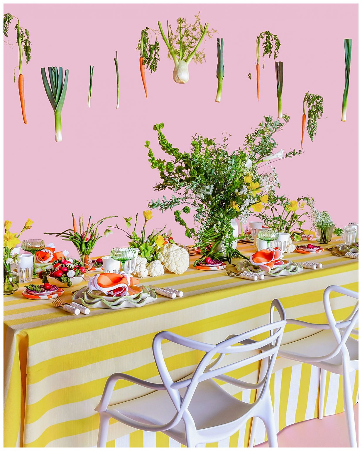 Veggie Girl Spring is Here || Trendy Tablescape Inspo Fresh from the ...